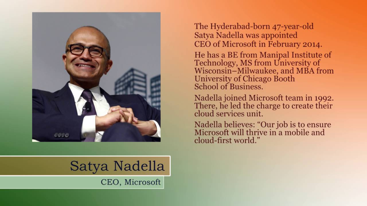 Indian Tech Leaders Who Rule The World – ChannelTimes