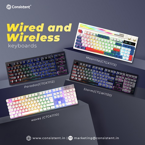 Consistent Unveils New Line of High-Performance Keyboards for Every ...