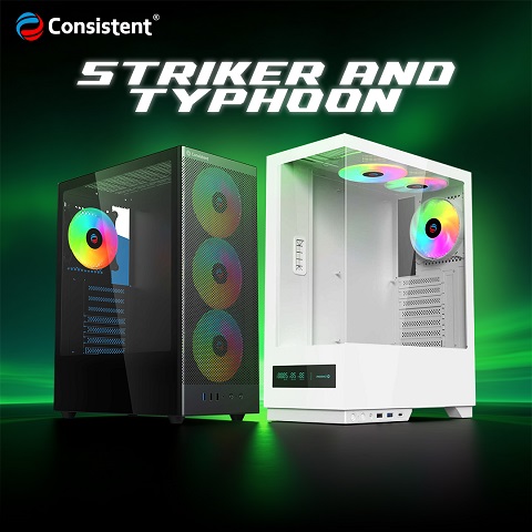 Consistent Launches ‘Striker’ & ‘Typhoon’ Gaming Cabinet Series – With ...