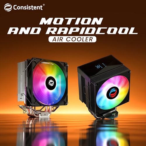 Consistent Infosystems Launches RapidCool and Motion ARGB CPU Cooling ...